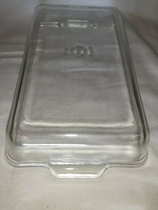 Vintage Clear Glass Pyrex 231 With Tab Handles Baking Pan F - MM ...