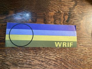 Vintage WRIF Detroit Rock Radio Dread Card | #16496056