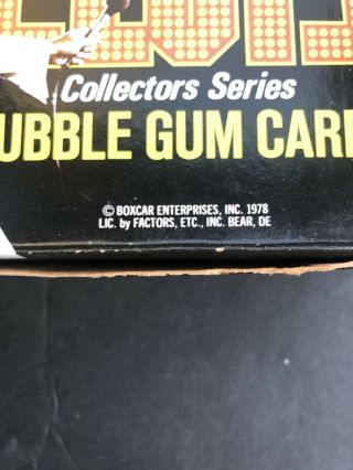 1978 ELVIS Presley Collectors Rare SERIES BUBBLE GUM CARDS 36 PACKS BOX ...