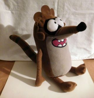 Cartoon Network Regular Show Rigby Raccoon Plush By Toy Factory 12 ...