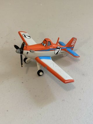 Disney Pixar Planes Diecast Metal RACING DUSTY CROPHOPPER Mattel ...
