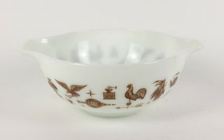 Vintage Pyrex Early American 2 1/2 QT Cinderella Bowl 443 | Farm ...