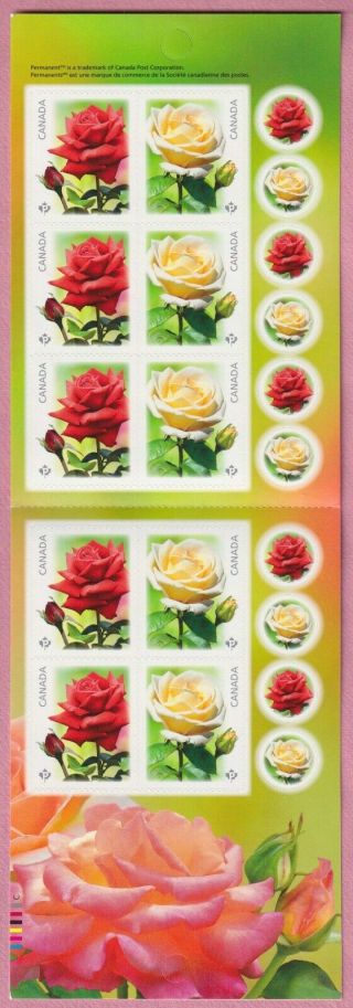 Canada Postage Scott 2726a BOOKLET PANE OF 10 " P " STAMPS ROYAL ...