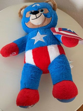 Marvel Avengers Build A Bear Captain America Plush | #34877645