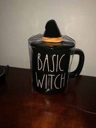 Rae Dunn Basic Witch Mug With Topper 2020 | #35408238