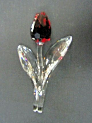 SWAROVSKI CRYSTAL RED & BLUE TULIPS RENEWAL GIFTS IN BOXES | #47947406