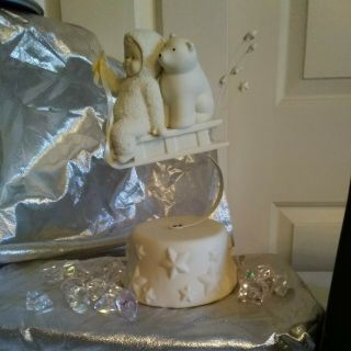 Snowbabies Dept 56 " Sliding Through The Milky Way " Music Box | #27064383