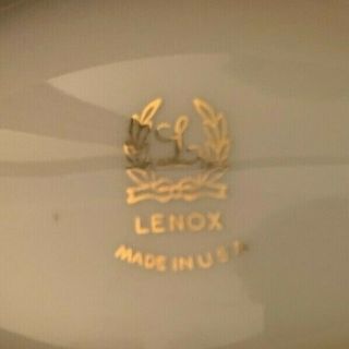 Lenox Oval Scalloped Dish With 24K Gold Trim | #48140612