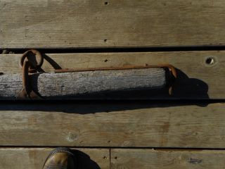 Antique Wood Single Tree Horse Mule Harness Yoke Primitive Farmhouse ...
