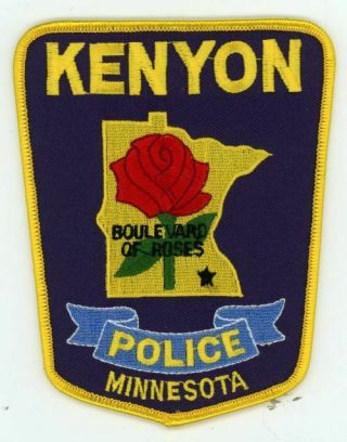MINNESOTA MN LAKE CRYSTAL POLICE SHOULDER PATCH SHERIFF | #49154111