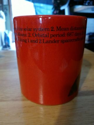 Waechtersbach W Germany Coffee Cup Mug Mars Planet | #48850669