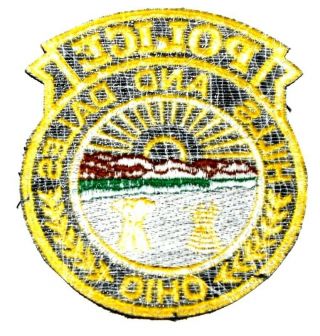 HILLS AND DALES OHIO OH Sheriff Police Patch VINTAGE OLD MESH | #48904550