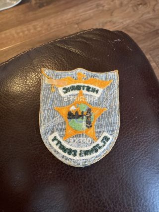Vintage St. Johns County Sheriff’s Department Florida Patch | #48959538