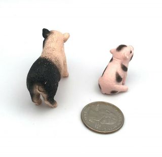 Schleich MINIATURE PIG & PIGLET Farm Animal Figures | #49038079
