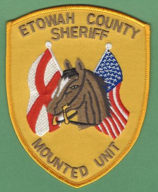 MEEKER COUNTY SHERIFF MINNESOTA MOUNTED PATROL SHOULDER PATCH | #49074305