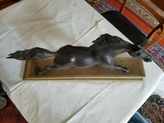 Vintage Ovington ' S York Bronze Horse Statue On Marble Base Paris ...