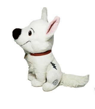 Disney Store Bolt 14 " Plush Dog Stuffed Toy | #49409856