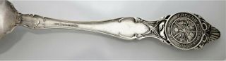 Sterling Silver Souvenir Spoon Masonic Order Of The Eastern Star OES ...