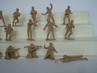 Marx Desert Fox / Complete Matched Set Of 16 US Desert Tan Series 1 GI ...