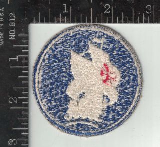 WWII US Army Caribbean Defense Command SSI Patch Cut Edge | #50227254
