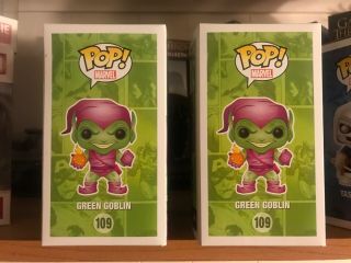 Funko Pop Green Goblin Chase Edition And Walgreens Exclusive Green ...