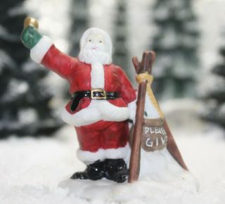 SANTA Bell Ringer Kettle It ' S A WONDERFUL LIFE Holiday TARGET Ad ...