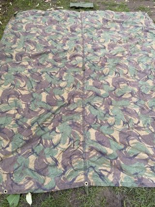 British Army Issue Woodland DPM Shelter Basha / Army Issue Shelter ...