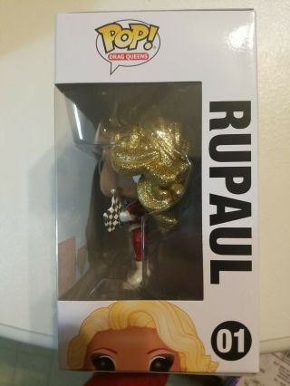 Funko Pop Drag Queen RuPaul Diamond Glitter Exclusive Dragcon Limited ...