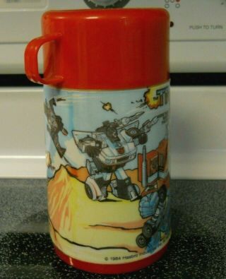 Vintage 1984 Hasbro Transformers Aladdin Thermos | #51037616
