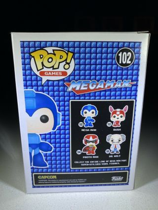 Funko Pop Classic Mega Man 102 Video Games Vinyl Figure | #51065670