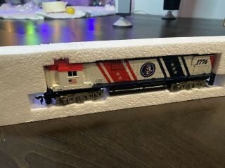 Tyco Bicentennial Spirit Of 76 1976 USA Diesel Locomotive HO Scale DC ...