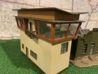 HO Scale Model Train Buildings Small Factory Towers | #51427513