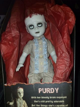 Living Dead Doll Series 9 PURDY Still Tied To Coffin | #63794889