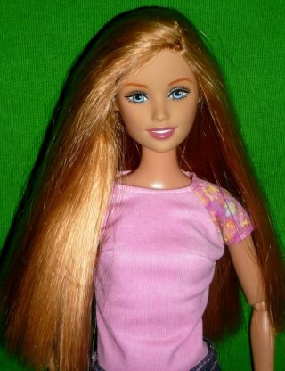 Hybrid Barbie Doll 2004 Happy Family Midge Head On Hip Pose Barbie Body ...