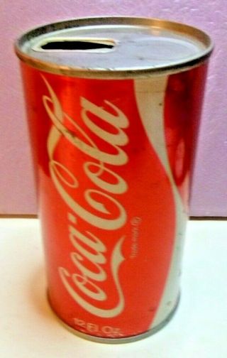 Vintage Coke Coca Cola 1970’s Straight Steel Soda Can | #63348206