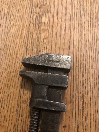 VINTAGE MONKEY WRENCH 8 " SOLID BAR No Marks Only Made In Germany ...