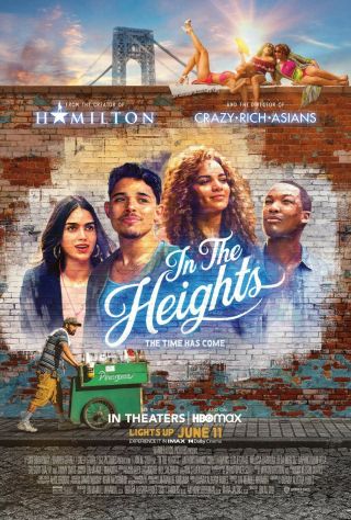 In The Heights Double Sided Studio Issue Theatrical Movie Poster 27x40 ...