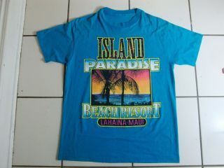 Vintage Lahaina Maui Hawaii Island Paradise Beach Resort Spring Break T ...