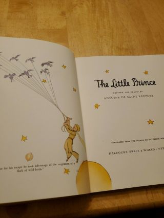 The Little Prince, First Edition, 1943, By Antoine De Saint - Exupery ...