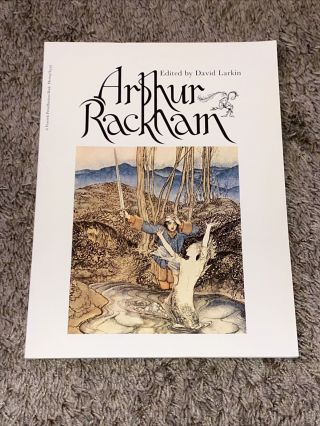 ARTHUR RACKHAM [1975] Edited By DAVID LARKIN PAN BOOKS PAPERBACK VGC ...
