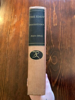 The Idiot By Fyodor Dostoevsky Vintage 1935 Modern Library Edition ...
